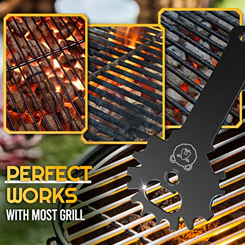 BBQ Grill Scraper Gifts for Men - Stocking Stuffers for Men Women Grill Accessories Cleaner Scraper Cool Gadget for Husband Dad Mom Cleaning Tool Kitchen Gadgets Grilling Tools