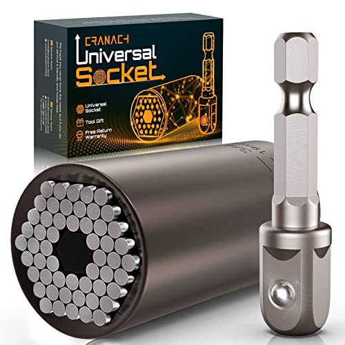 Gifts for Men Grill Scraper BBQ and Universal Socket Tools - Christmas Stocking Stuffers Women Men