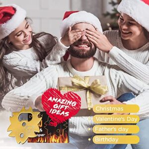 Gifts for Men Grill Scraper BBQ and Universal Socket Tools - Christmas Stocking Stuffers Women Men