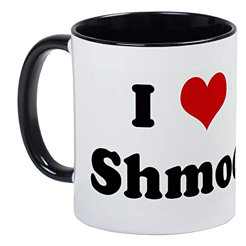 WSLHFEO I Love Shmoo Mug - Ceramic 11oz RINGER Coffee/Tea Cup Gift Stocking Stuffer.