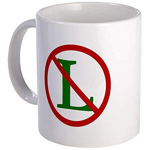 NOEL (NO L Sign) Mug - Ceramic 11oz Coffee/Tea Cup Gift Stocking Stuffer