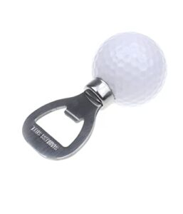 golf ball bottle opener, perfect golfer gift, gift for dad, or beer lover gift