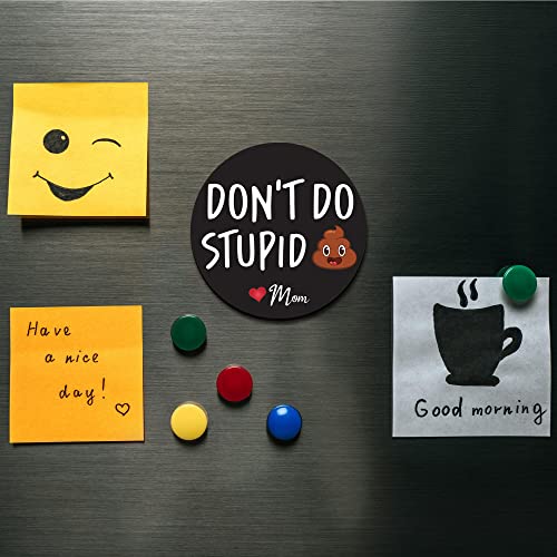 Don't Do Funny Fridge Magnet - Off to College Gag Gifts Stocking Stuffers for Teens Love Mom - Teenager Cool Stuff Room Decor for Son Daughter Birthday Ideas for Teen Girls & Boys