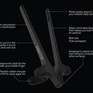 SNACTIV - Light Mode - The Official Snacking Tool of the Future, as seen on Shark Tank!, White, One Size