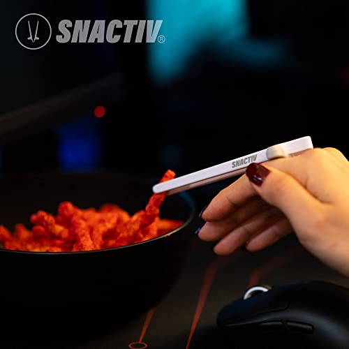 SNACTIV - Light Mode - The Official Snacking Tool of the Future, as seen on Shark Tank!, White, One Size