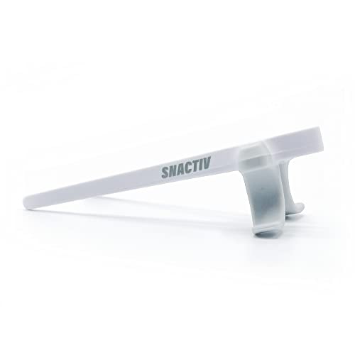 SNACTIV - Light Mode - The Official Snacking Tool of the Future, as seen on Shark Tank!, White, One Size