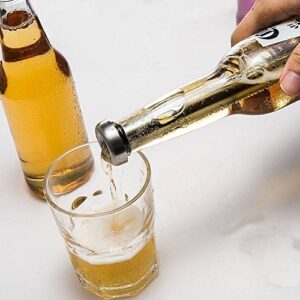 Best Beer Chiller Sticks for Bottles and Cap Opener 2 Pack - Beer Gifts for Men - Top Saint Patrick's Day Idea for Dad Husband Beer Lovers Accessories - Unique Practical Gift for Beer Lovers