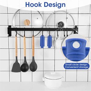 AHIW Silicone Assist Hot Pan Handle Holder Hot Skillet Handle Covers Pot Holder Sleeve Cast Iron Skillets NonSlip Heat Resistant for Enameled Griddles Casserole Frying Pans Cookware(4PACK/Blue)