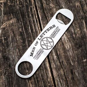 men of letters – bottle opener