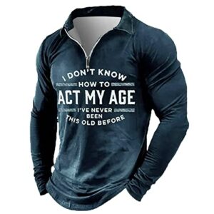 long sleeve shirts for men mock turtleneck for men men’s t-shirts big and tall shirts for men 3xlt shirts for men big and tall small stocking stuffers top husband gifts