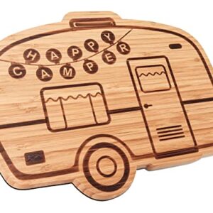 Camping Gifts for Camper, Camping Cutting Board, RV Kitchen Decoration, Camper Rv Trailer Accessories for Inside By OCCdesign