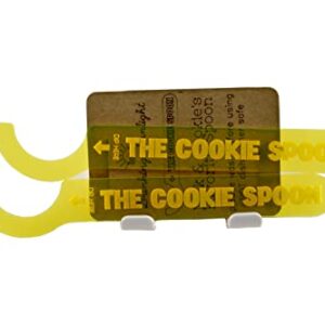 Drinking Sunlight Oreo Cookie Dunker Tool Kitchen Spoon Utensil (2-Pack), Yellow, 7'' (DS-101)