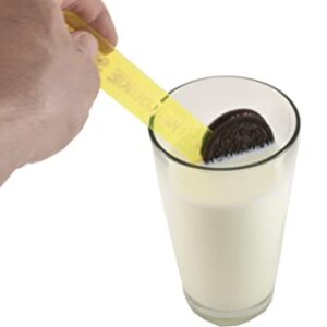 Drinking Sunlight Oreo Cookie Dunker Tool Kitchen Spoon Utensil (2-Pack), Yellow, 7'' (DS-101)