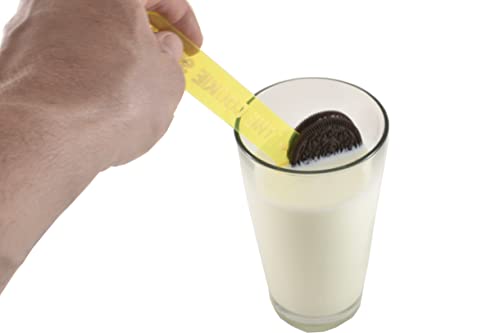 Drinking Sunlight Oreo Cookie Dunker Tool Kitchen Spoon Utensil (2-Pack), Yellow, 7'' (DS-101)