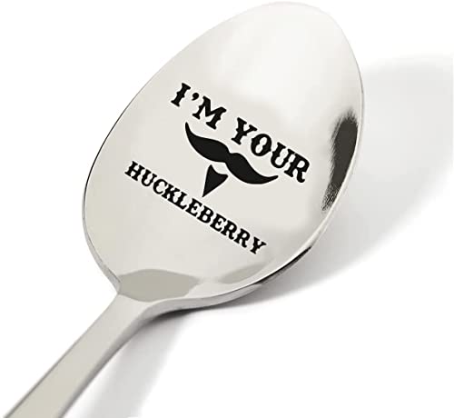 I'm Your HuckleBerry Hand Stamped Spoons Engraved Gift Spoon Hand Stamped Spoon Gifts Funny Gift SpoonsVintage SilverWare Spoons item Unique Gift idea Custom Engraved gift