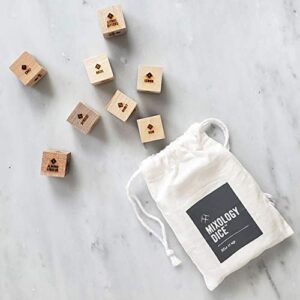 Mixology Dice® (pouch) // Inspiration for craft cocktails/gift for him, gift for boyfriend, gift for men, bartender gift