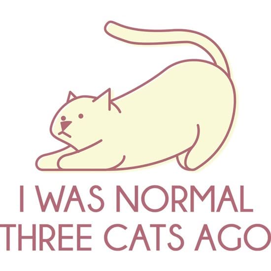 CafePress I Was Normal Three Cats Ago Mug Ceramic Coffee Mug, Tea Cup 11 oz