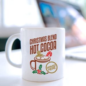 Toasted Tales Christmas Blend Hot Cocoa Christmas Coffee Mug Collection | 11 oz. Coffee Mug Christmas Cup | Funny Unique Gift Mugs | Sarcastic Holiday Gifts | Stocking Stuffer Gifts