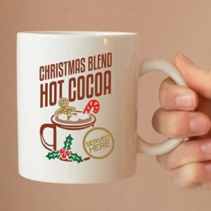 Toasted Tales Christmas Blend Hot Cocoa Christmas Coffee Mug Collection | 11 oz. Coffee Mug Christmas Cup | Funny Unique Gift Mugs | Sarcastic Holiday Gifts | Stocking Stuffer Gifts