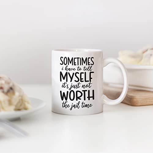 coffee mugs with funny sayings, funny stocking stuffer, gift exchange, office holiday gifts, Christmas gift for brother in law