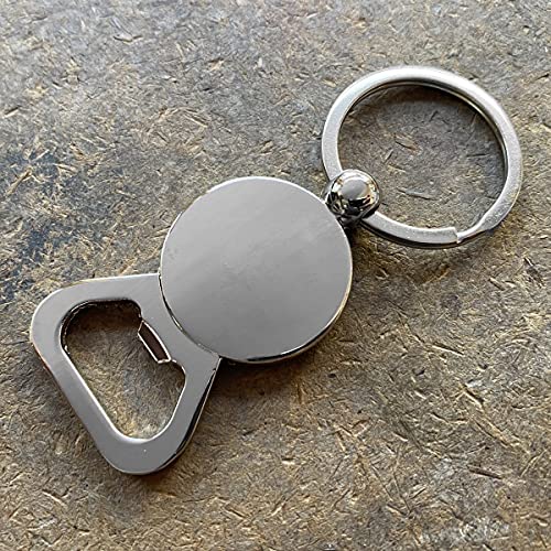 Brown Horses Bottle Opener Keychain