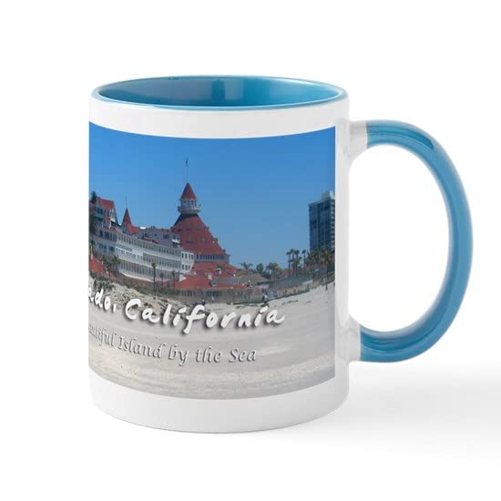 CafePress Coronado, Beautiful Island By The Sea Mug Ceramic Coffee Mug, Tea Cup 11 oz