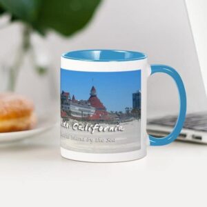 CafePress Coronado, Beautiful Island By The Sea Mug Ceramic Coffee Mug, Tea Cup 11 oz