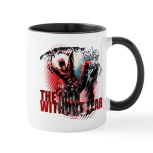 cafepress daredevil man without fear mug ceramic coffee mug, tea cup 11 oz