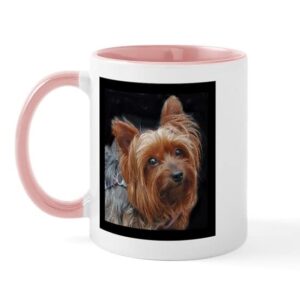 cafepress yorkie mug ceramic coffee mug, tea cup 11 oz