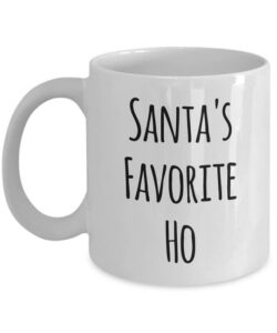 agriism santa’s favorite ho ho ho coffee mug funny christmas coffee mugs funny christmas gag gifts funny santa mug stocking stuffer