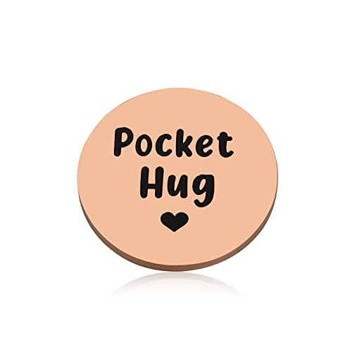 Gifts for Women Men Pocket Hug Inspirational Birthday Valentine's Day Christmas Gifts for Best Friend Women for Friend Son Daughter Thank You Office Appreciation Gift for Coworkers Graduation Her Him