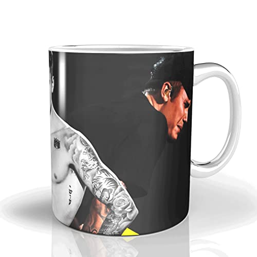 Mug 11oz 15oz White Ceramic Justin St Bieber Event Holiday Birthday New Year Friends Family Father Day Tea Cups Hot And Iced Coffee Water Gift Christmas