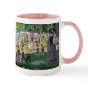 cafepress a sunday afternoon on the island of la grande jatt ceramic coffee mug, tea cup 11 oz