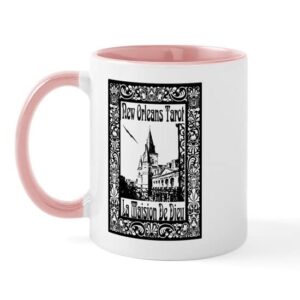 cafepress new orleans tarot cards mug ceramic coffee mug, tea cup 11 oz