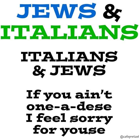 CafePress Jews And Italians Mug Ceramic Coffee Mug, Tea Cup 11 oz