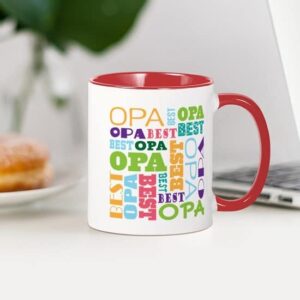 CafePress Best Opa Gift Mug Ceramic Coffee Mug, Tea Cup 11 oz