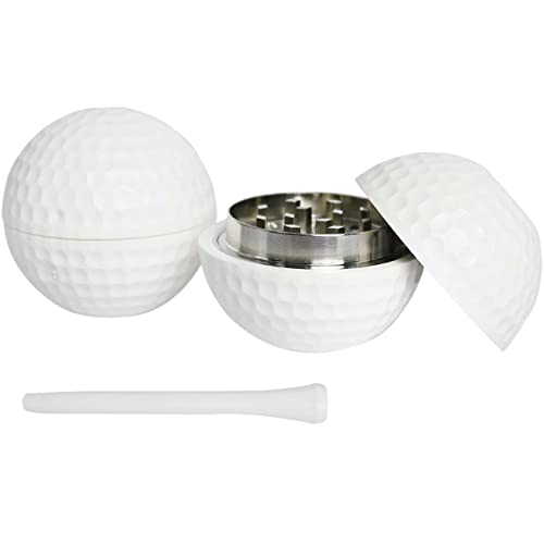 KOCAWIS Spice Grinder Multifunctional Golf Ball Vanilla Grinder Set 3-Pack Creative Vanilla Grinder Father's Day Gift for Dad Grandpa