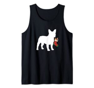 french bulldog christmas stocking stuffer dog tank top