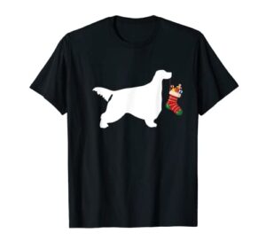 gordon setter christmas stocking stuffer dog t-shirt