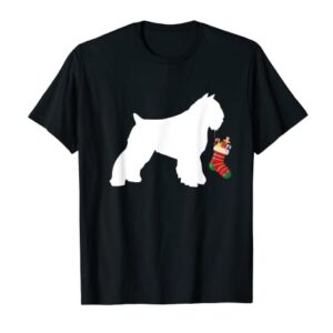 Bouvier des Flandres Christmas Stocking Stuffer Dog T-Shirt