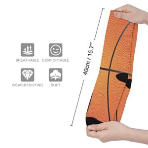 Basketball Socks for Women Socks for Men Crew Socks for Boys Mid Socks for Girls Stocking Stuffers for Teens Casual Athletic Sport Dress Socks