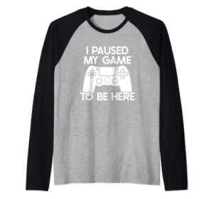 gamer gifts for teen boys – gaming stocking stuffers raglan baseball tee