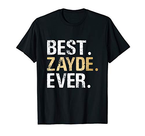 Mens Zayde Gift from Granddaughter Grandson Best Zayde Ever T-Shirt