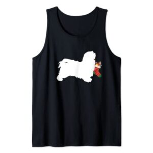 Havanese Christmas Stocking Stuffer Dog Tank Top