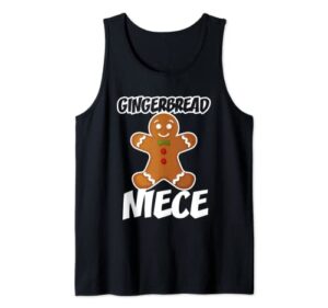 gingerbread niece christmas stocking stuffer tank top