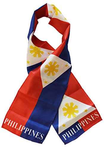 Philippines - Lightweight Polyester Flag Scarf