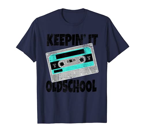 Funny Old School 80's 90's Hip Hop Stocking Stuffer Mixtape T-Shirt