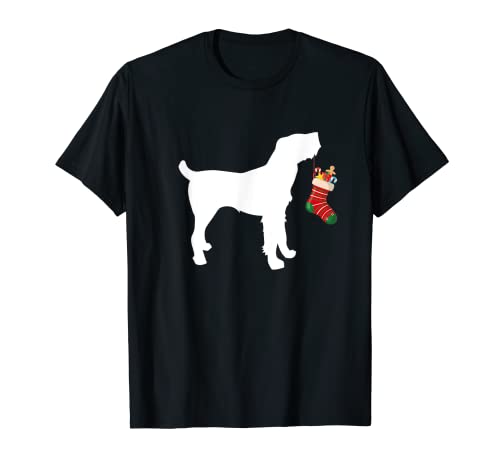 Spinone Italiano Christmas Stocking Stuffer Dog T-Shirt