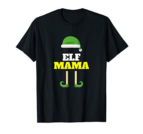 Elf Mama | Mom Stocking Stuffer | Christmas Elf Mama T-Shirt