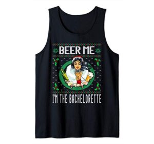 mens bachelorette party gift sexy christmas i’m the bachelorette tank top